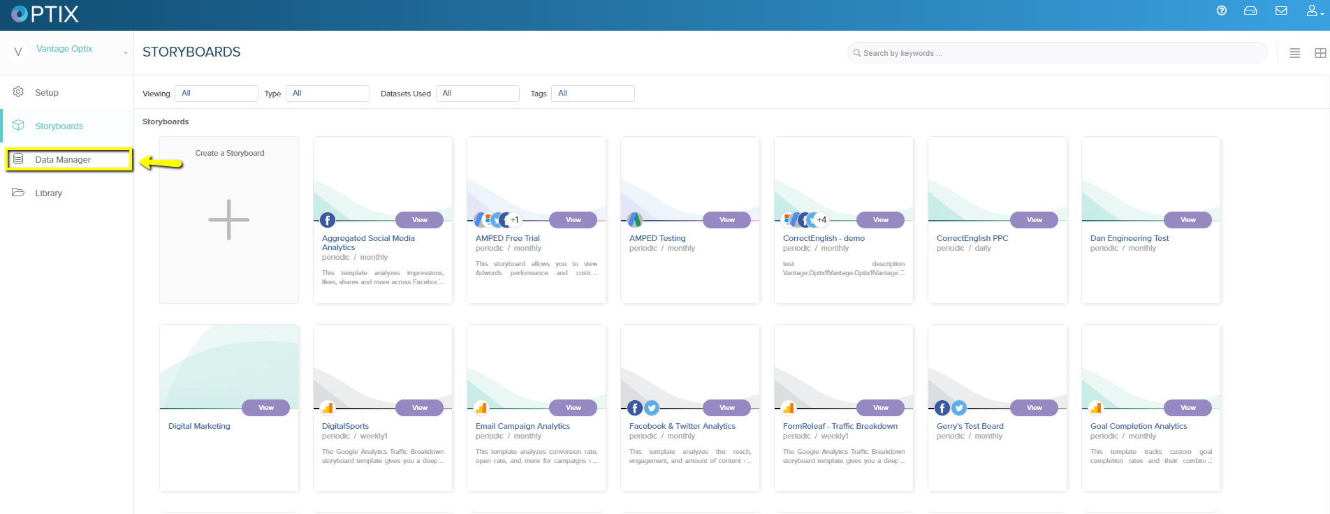How To Connect Data Sources - Optix